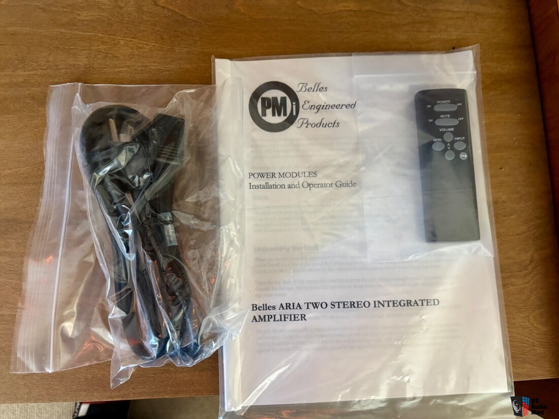 Belles Aria 2 ( 501) integrated 2x85 watt 8 ohm analog/ no dac Photo ...