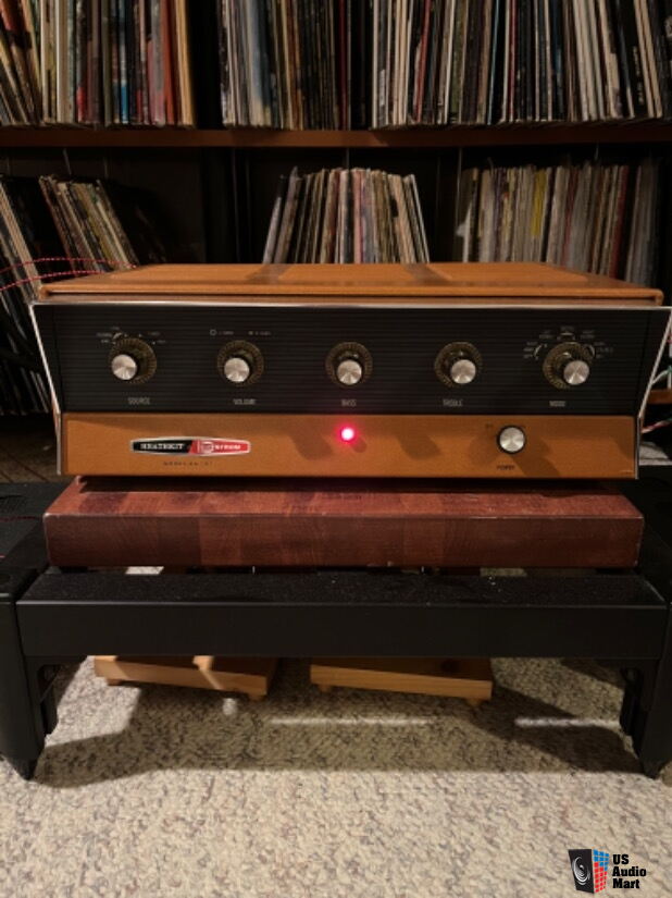 Heathkit 151 integrated stereo tube amplifier. Vintage for sure...but ...