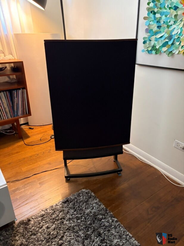 Quad ESL-63's SDS Audio Labs Restored - Stand & Deliver Stands - GIK ...
