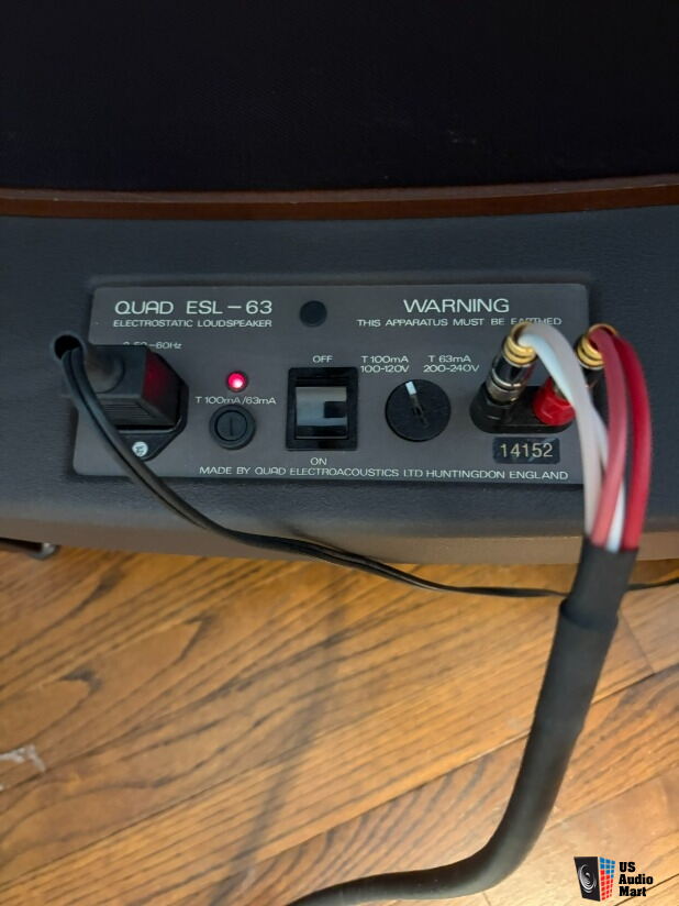 Quad ESL-63's SDS Audio Labs Restored - Stand & Deliver Stands - GIK ...
