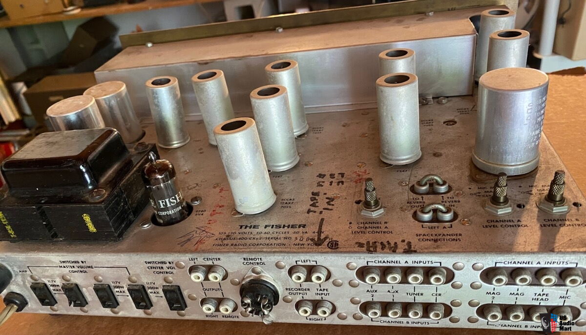 Fisher 400CX-2 Stereo Tube Preamplifier Photo #6286572 - US Audio Mart