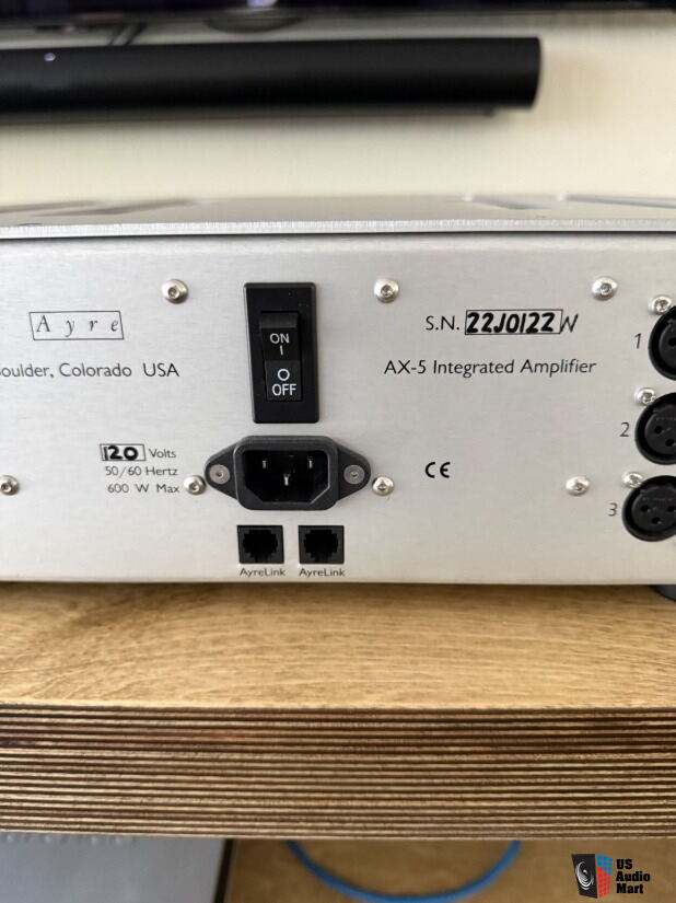Ayre ax-5 twenty integrated amplifier Photo #6289940 - US Audio Mart