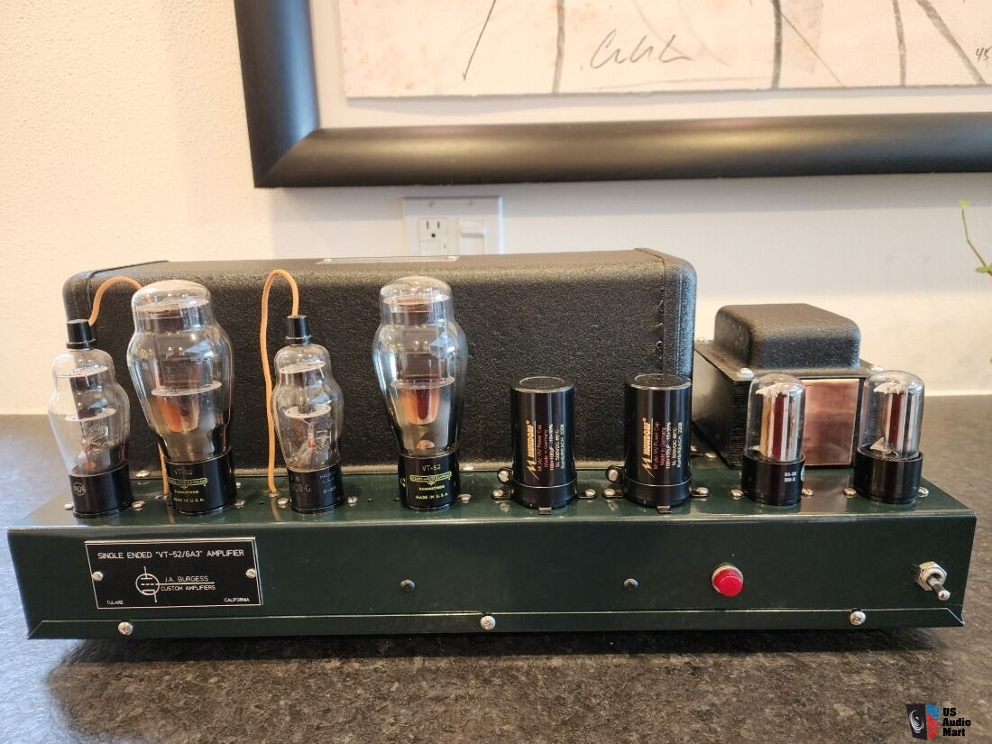 James Burgess VT-52 6A3 Amp Photo #6292426 - US Audio Mart