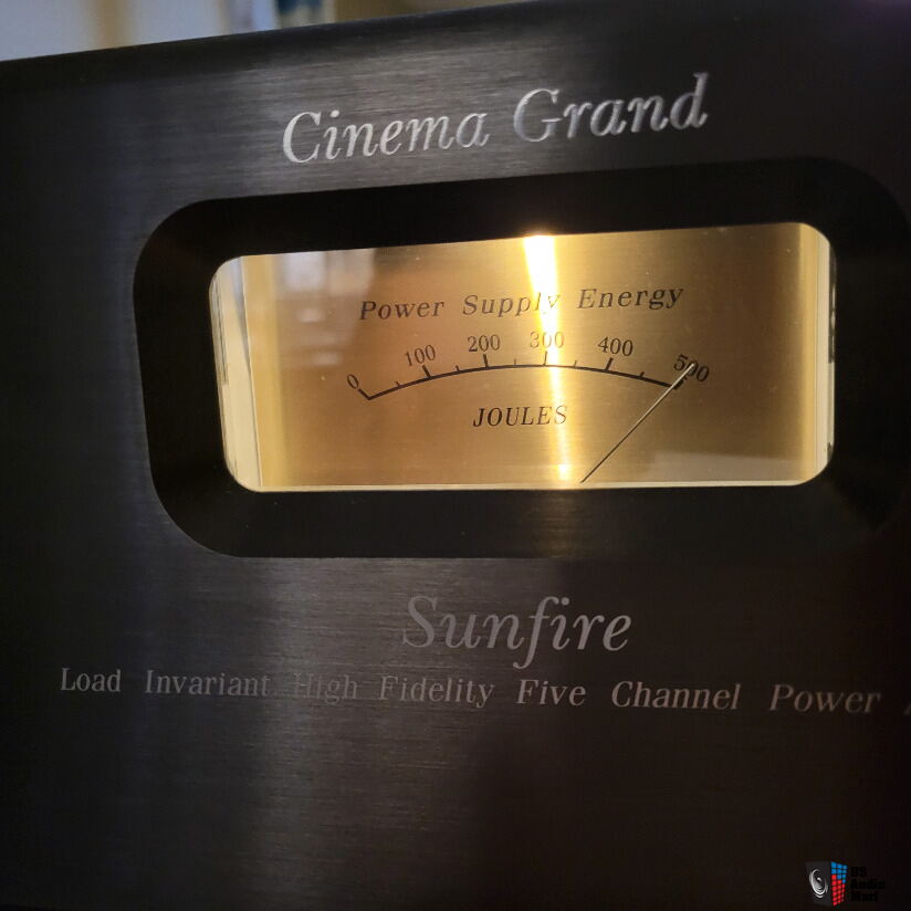 Carver Sunfire Cinema Grand SIGNATURE 5 channel ampifier - like NEW ...