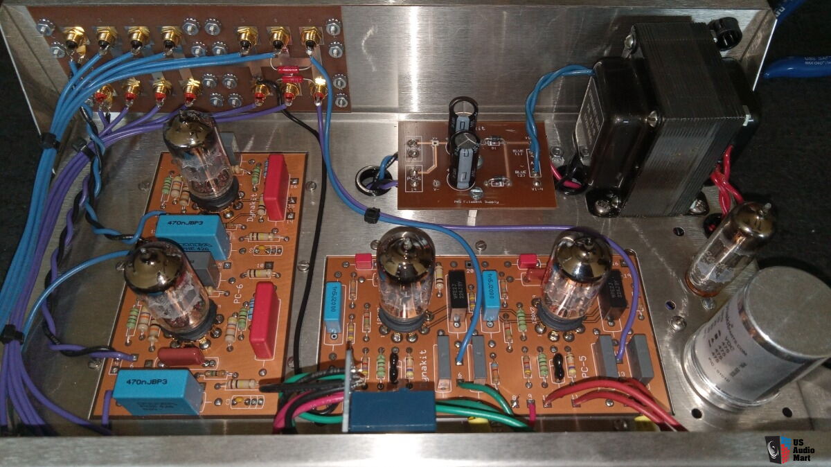 100% Brand New Dynaco PAS 12AX7 Tube Stereo Preamplifier w/ Phono Input ...