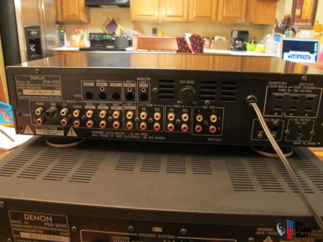 Denon Pra-1200 and POA-2400 Photo #647378 - Canuck Audio Mart