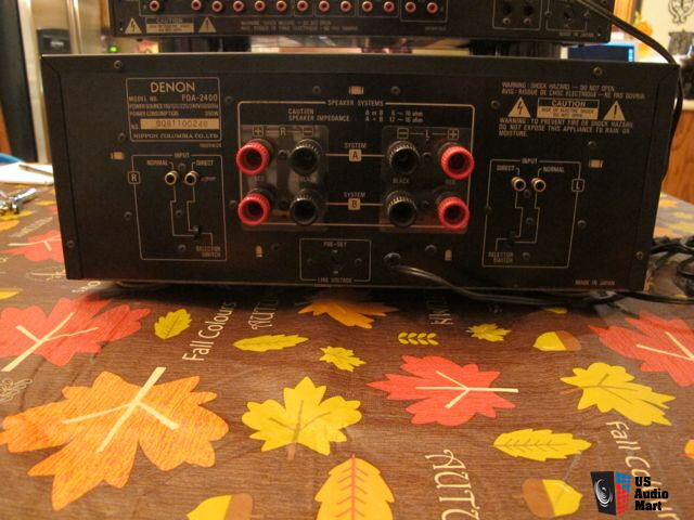 Denon Pra-1200 and POA-2400 Photo #647378 - Canuck Audio Mart