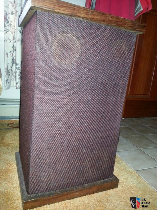 Pair of Vintage Electrostatic Sound System ESS Seven Speaker Speakers ...