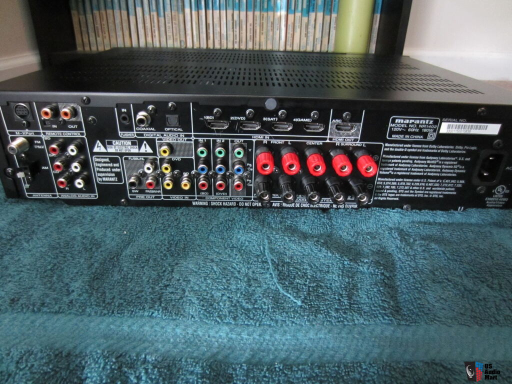 MARANTZ NR1402 AV SURROUND RECEIVER/PERFECT Photo #658062 - US Audio Mart