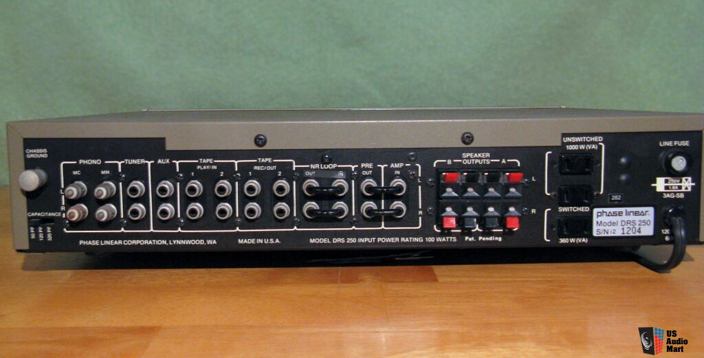 PHASE LINEAR DRS 250 Vintage Integrated Amplifier Photo #666246 - US ...