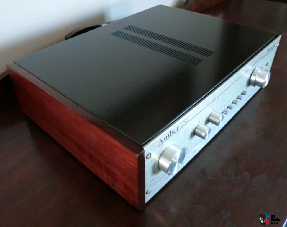 RARE AMBER SERIES 50B Integrated Amplifier-Restored/Refinished Photo ...
