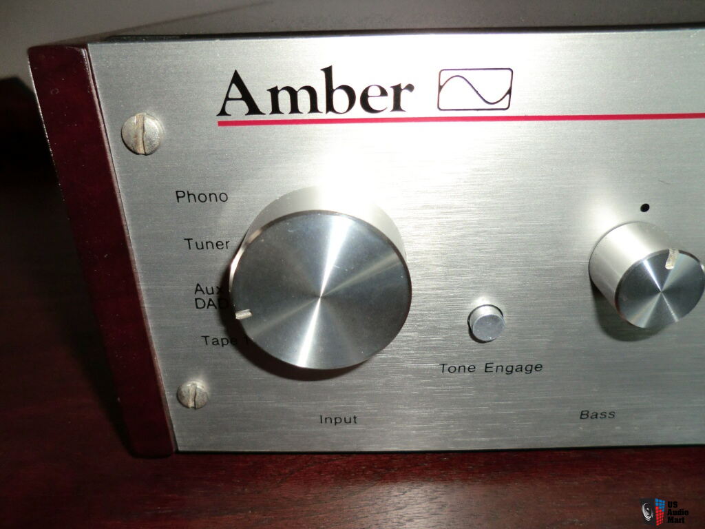 RARE AMBER SERIES 50B Integrated Amplifier-Restored/Refinished Photo ...