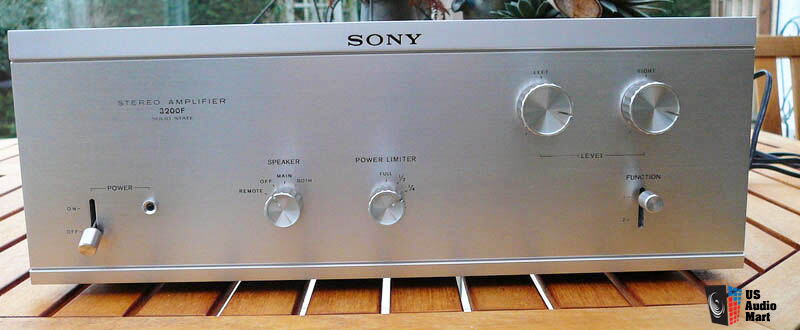 Vintage Sony - 2000F Pre + 3200F Power + Rare ST5000 Tuner Photo ...