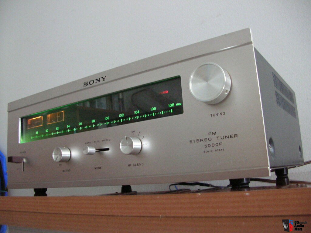 Vintage Sony - 2000F Pre + 3200F Power + Rare ST5000 Tuner Photo ...