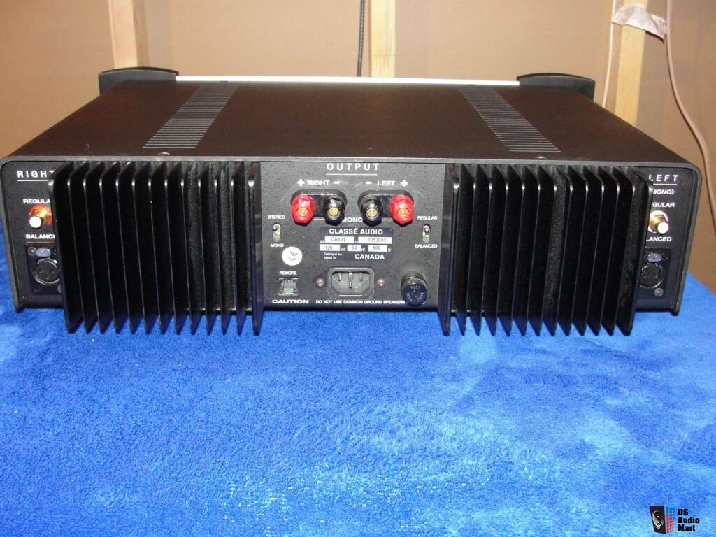 Classe' CA-101, 100WPC stereo poweramp, good to very good condition ...