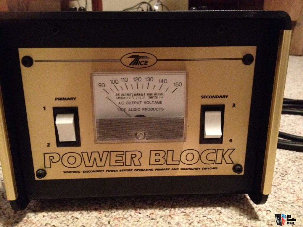 Tice Power Block A/C power conditioner 2 of 2 Photo #689653 - US Audio Mart