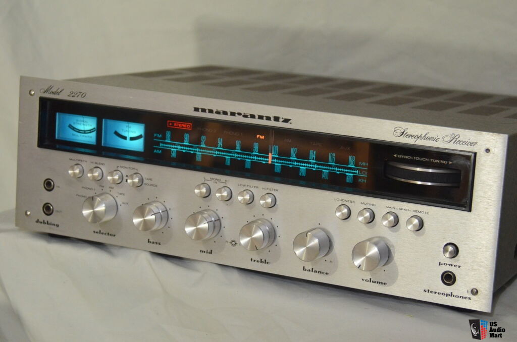 Vintage Marantz 2270 stereo receiver_Very good_New fuse lamps & switch ...