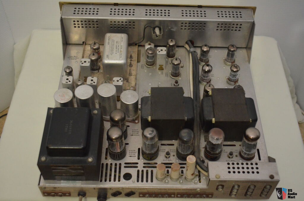 Vintage rare H. H. Scott 340 340A stereo tube receiver_WORKING Photo ...