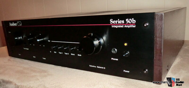 Very Rare, Amber Series 50b Int. Amp, Refurbished, Restored, Audiophile ...