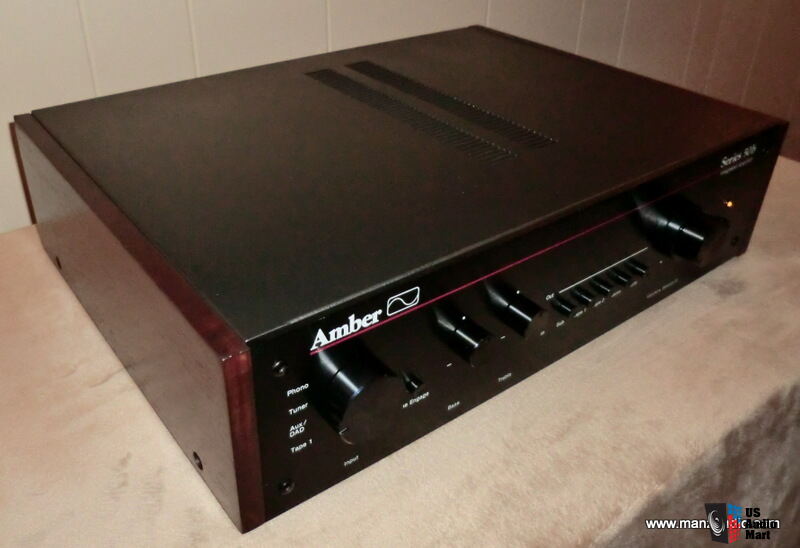 Very Rare, Amber Series 50b Int. Amp, Refurbished, Restored, Audiophile ...