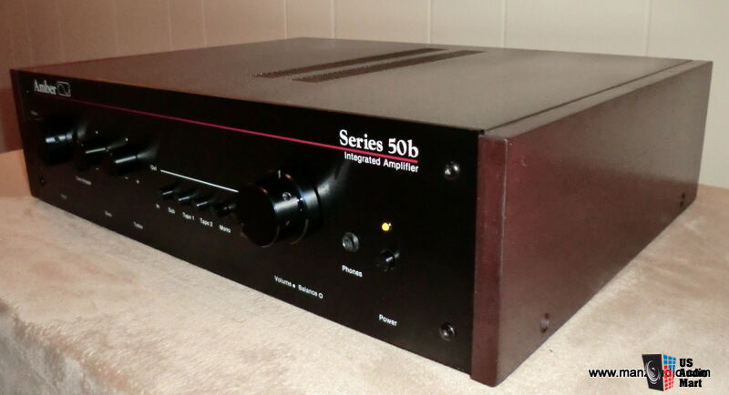 Very Rare, Amber Series 50b Int. Amp, Refurbished, Restored, Audiophile ...