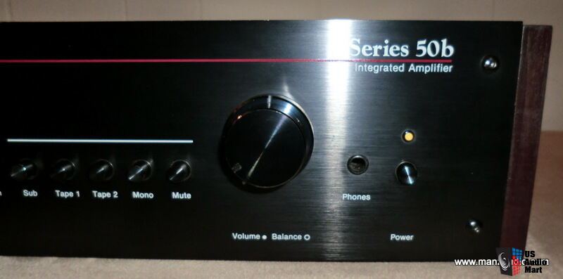 Very Rare, Amber Series 50b Int. Amp, Refurbished, Restored, Audiophile ...