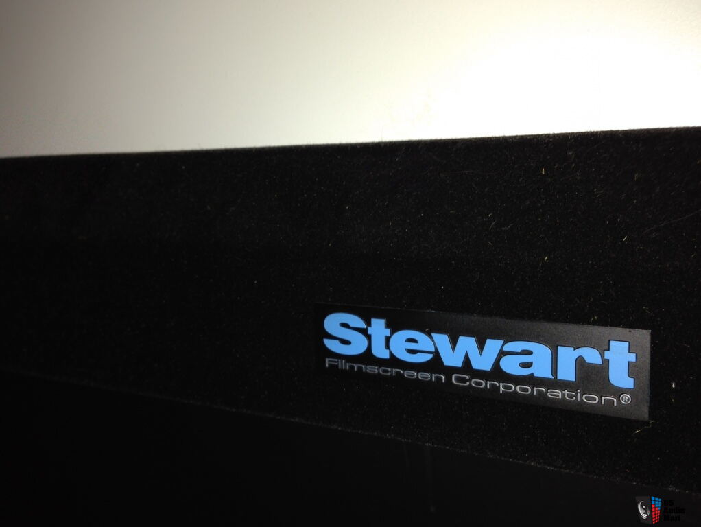 Stewart Filmscreen luxus deluxe 10' wide 2.35:1 screen (SF Bay Area ...