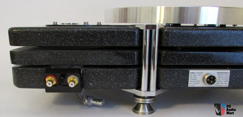 ROKSAN TMS2 REFERENCE TURNTABLE WITH ROKSAN ROK-DS1.5 POWER SUPPLY ...