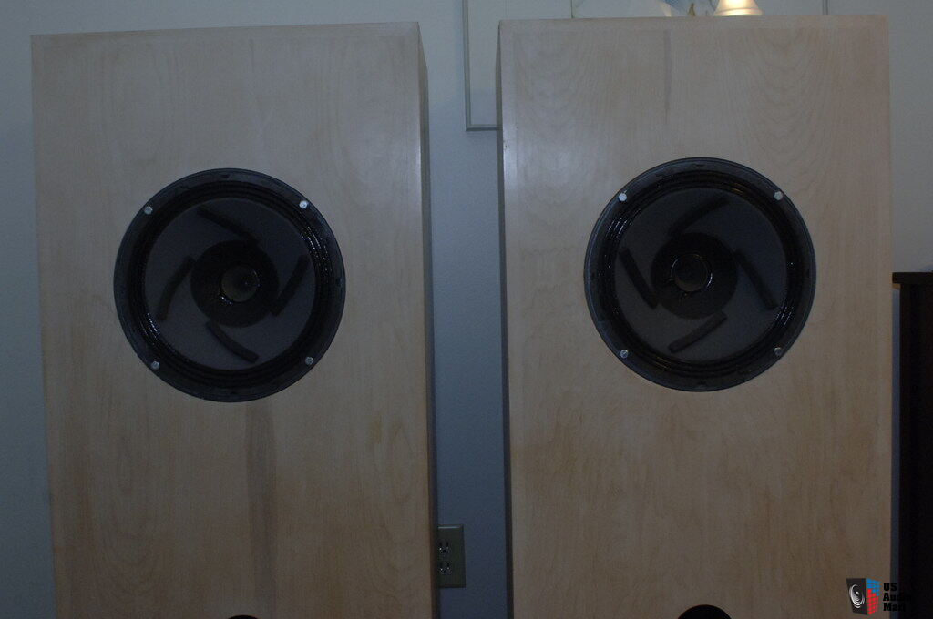 12" rebuilt Tannoy Red Monitors in Custom Birch marine plywood Cabinets ...