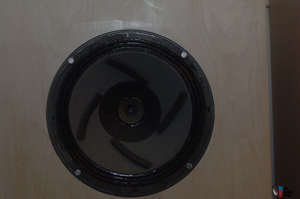 12" rebuilt Tannoy Red Monitors in Custom Birch marine plywood Cabinets ...
