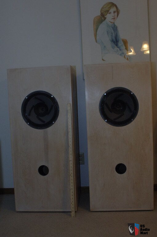 12" rebuilt Tannoy Red Monitors in Custom Birch marine plywood Cabinets ...