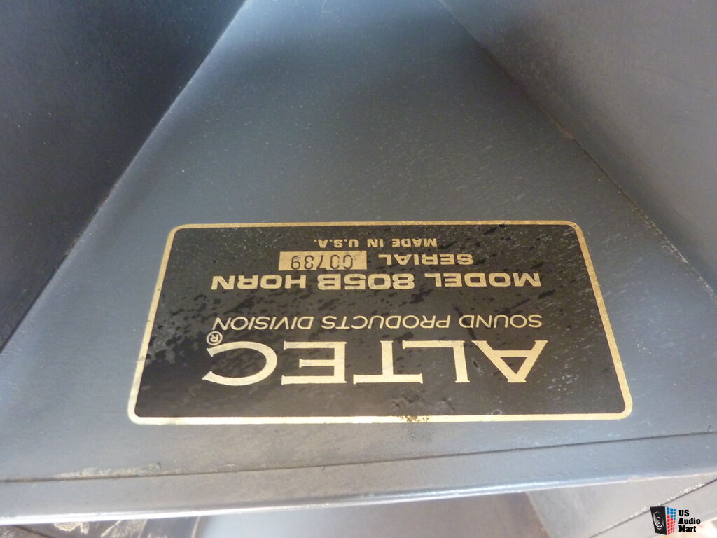 Altec 805b Horns, throats, brackets and base Photo #741035 - US Audio Mart