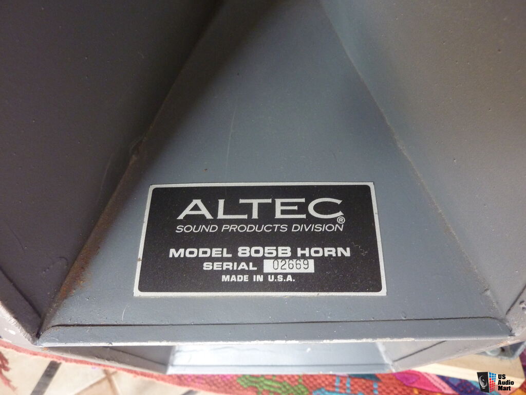 Altec 805b Horns, throats, brackets and base Photo #741032 - US Audio Mart
