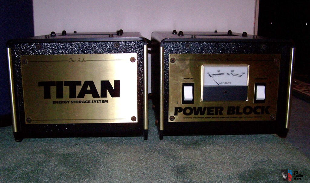 TICE AUDIO POWER BLOCK WITH TITAN ENERGY STORAGE SYSTEM Photo #745567 ...