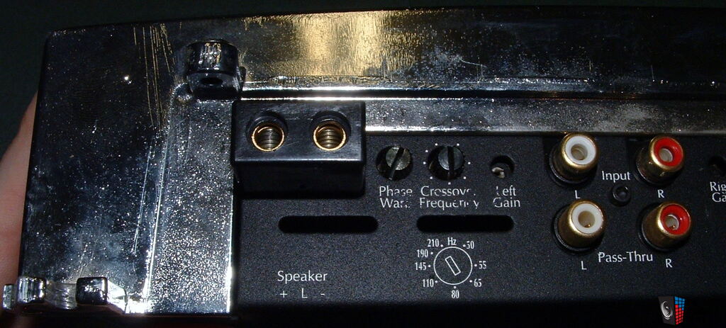 Rockford Fosgate Power 1100a2 Chrome with Remote Bass & Cord Photo ...