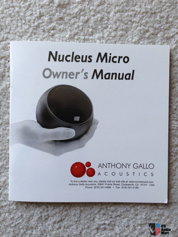 Anthony Gallo Nucleus Micro Speakers and stands Photo #761951 - US ...