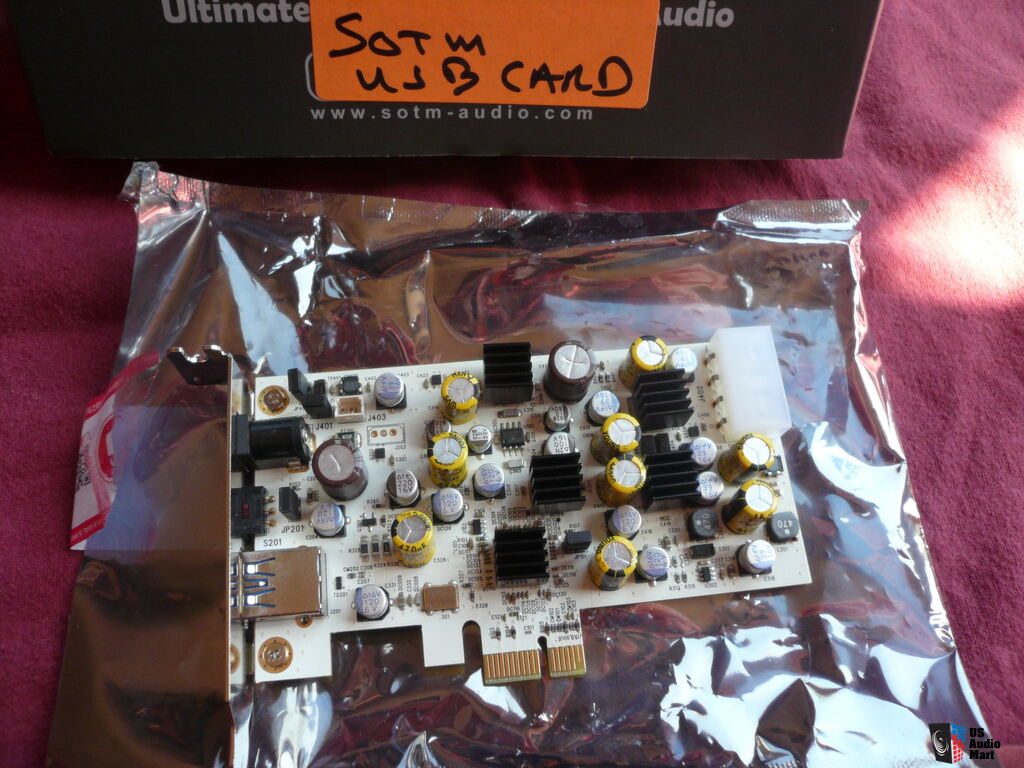 SOtM mBPS-d2s Intelligent Battery Power Supply AND SOtM tX-USBexp ...