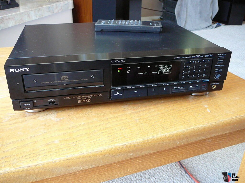 Sony ES CDP-507ESD With Remote, WORKS PERFECTLY SERVICED Photo #777037 ...