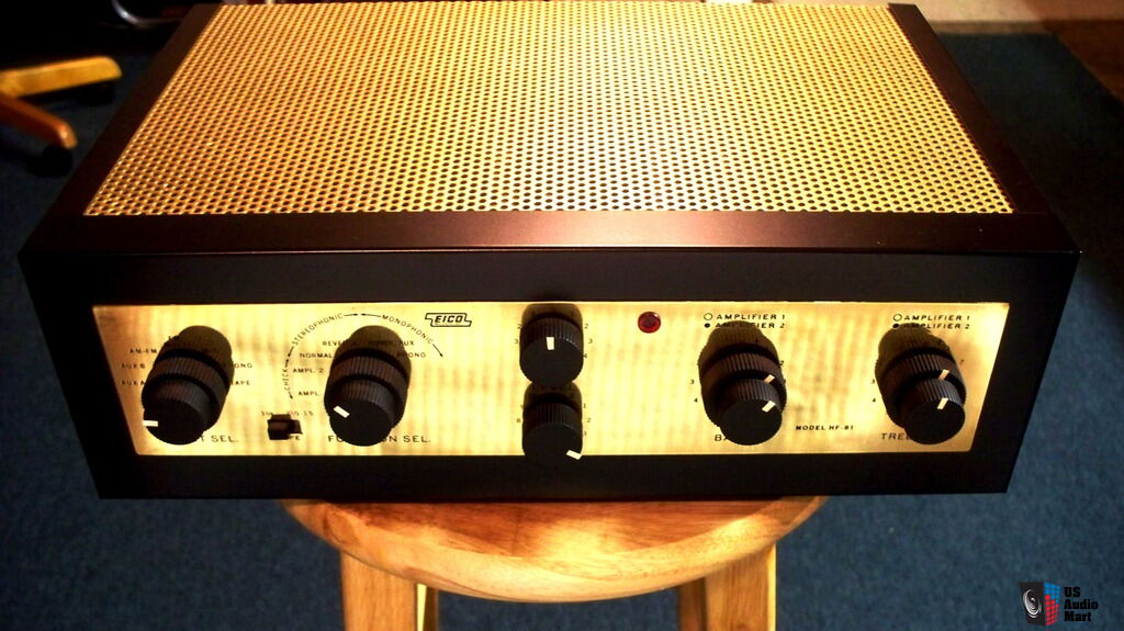 Eico HF-81 Integrated Tube Amplifier - Restored Photo #787114 - US ...
