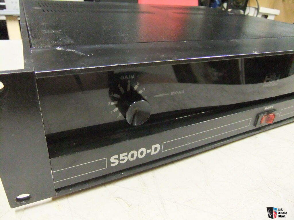 HH S500-D PROFESSIONAL STEREO/MONO AMLPIFIER Vintage Photo #790672 - US ...