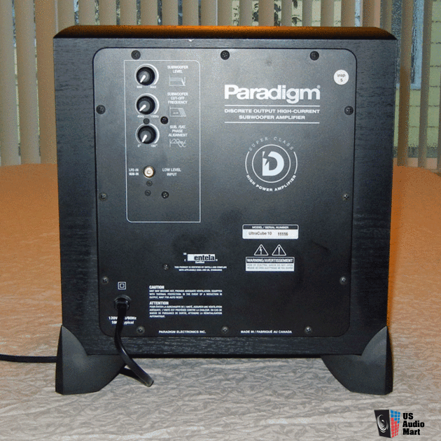 Paradigm UltraCube 10 Subwoofer Photo #799237 - US Audio Mart