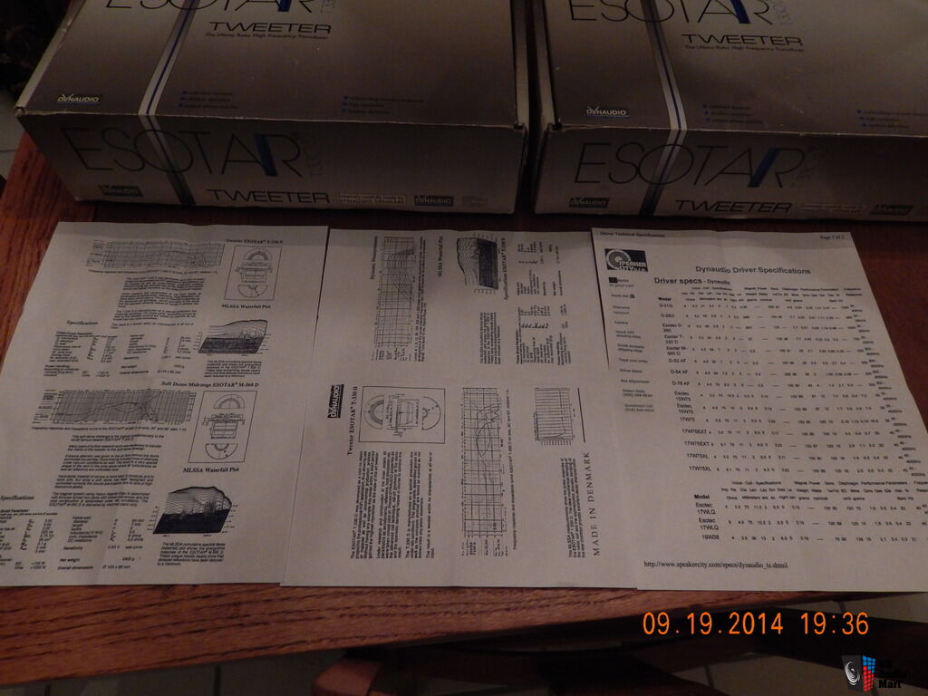 Dynaudio Esotar T330D Tweeters(3) Photo #815860 - US Audio Mart