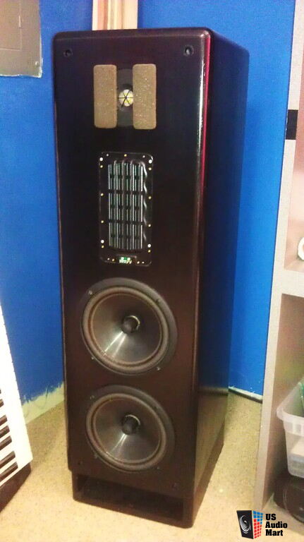 VMPS RM-1 Veritone Minimum Phase Speakers 4 Ohm Ribbon Monitors Photo ...