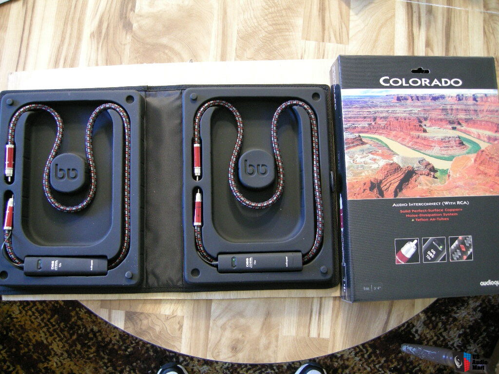 Audioquest COLORADO IC 1 meter RCA , 72v dbs Photo #820144 - US Audio Mart