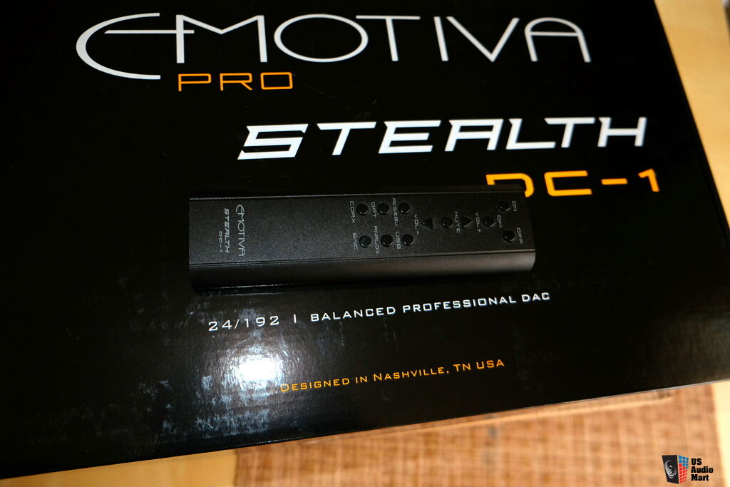 Emotiva Stealth DC-1 dac Photo #826586 - US Audio Mart