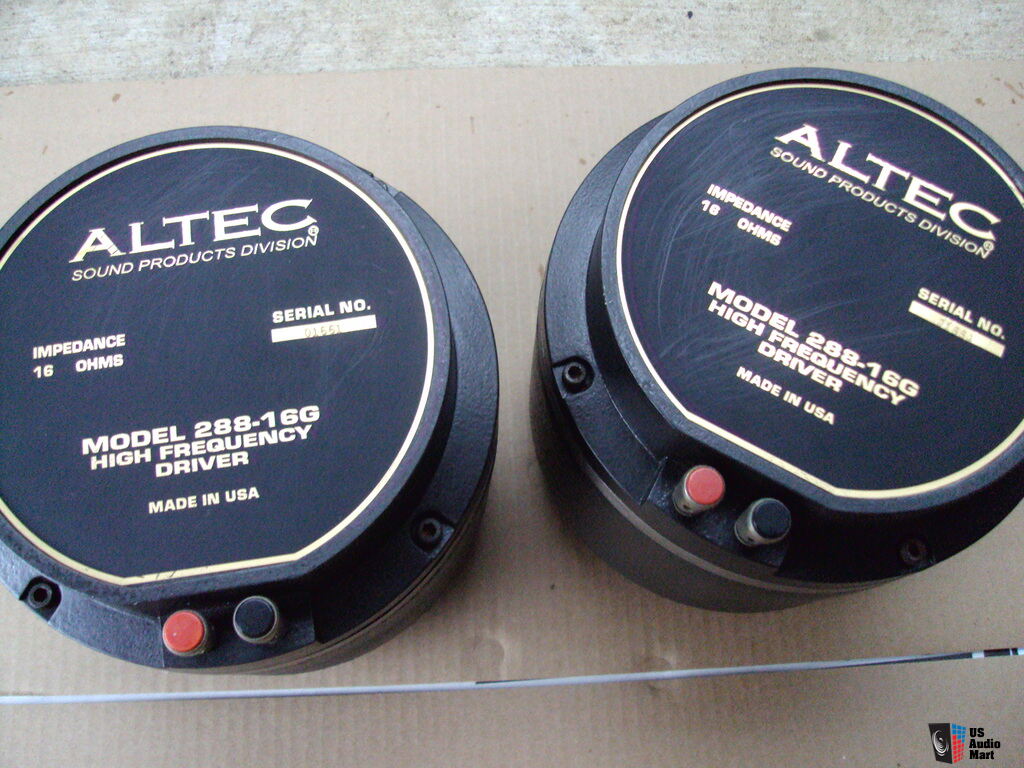 Altec 288-16G Drivers - Excellent Pair For Sale - US Audio Mart
