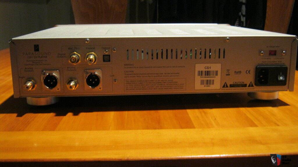 Parasound cd1 CD player Photo #830686 - US Audio Mart