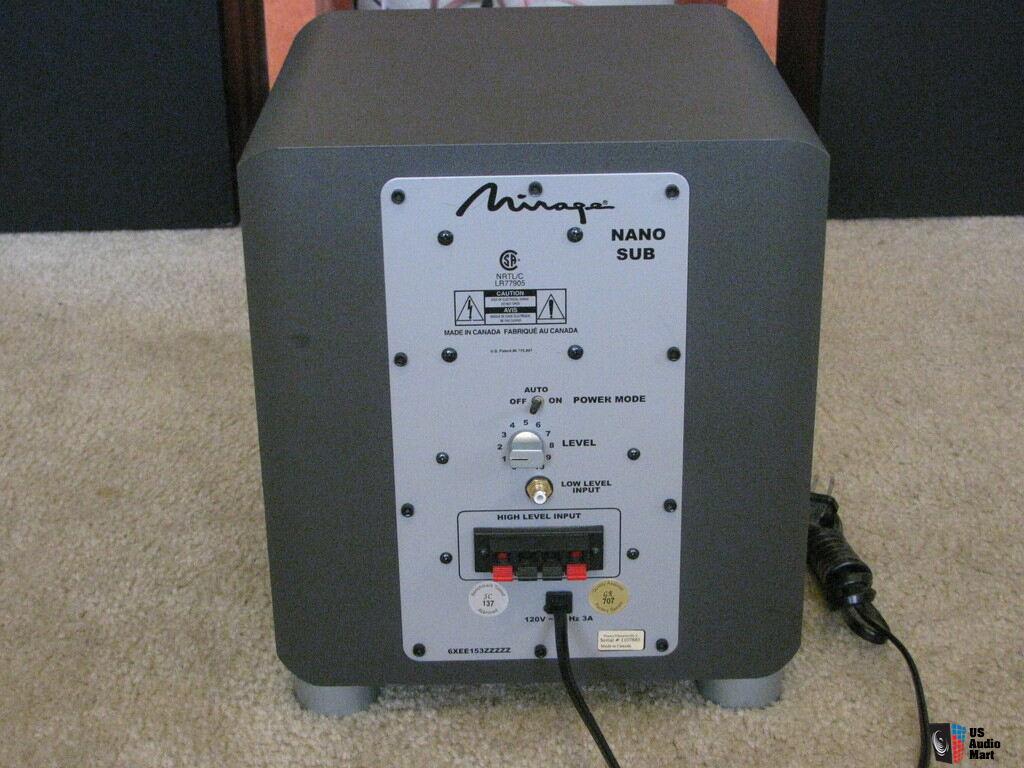 Mint Mirage Nano Powered Subwoofer SOLD SOLD Photo #847080 - Canuck ...