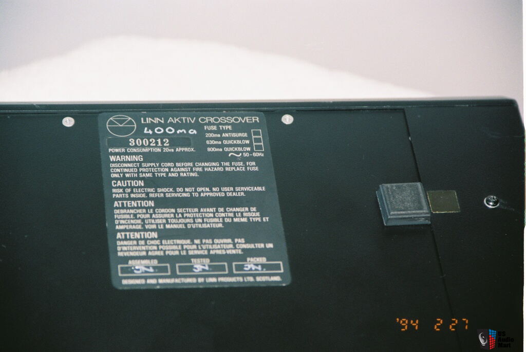 Linn Aktiv Crossover & Dirak Power Supply Photo #849024 - UK Audio Mart