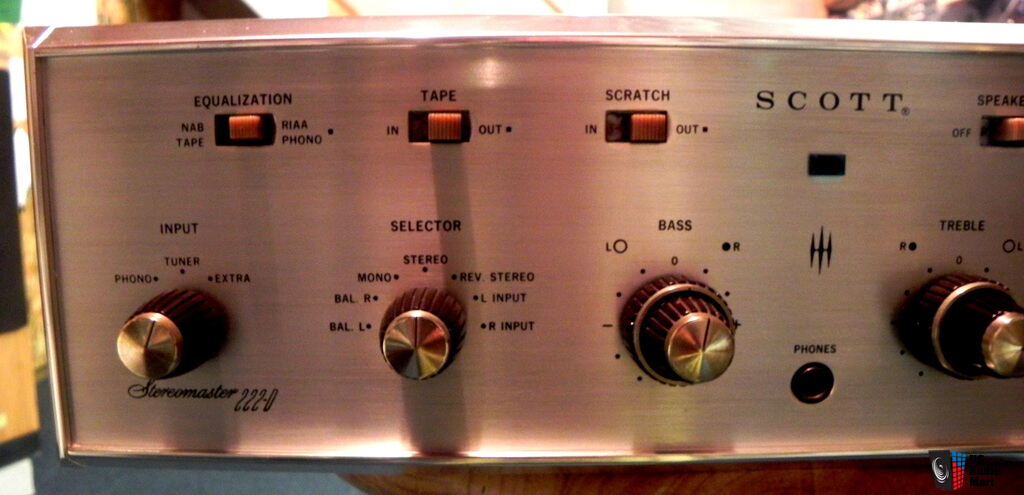 Scott 222-D Integrated Tube Amplifier - Restored - Sweet! Photo #871663 ...